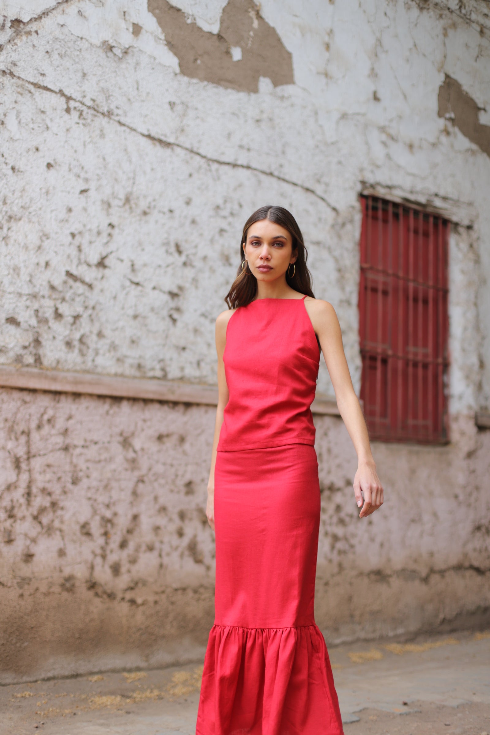 Blusa Tania Roja – Marina Mia
