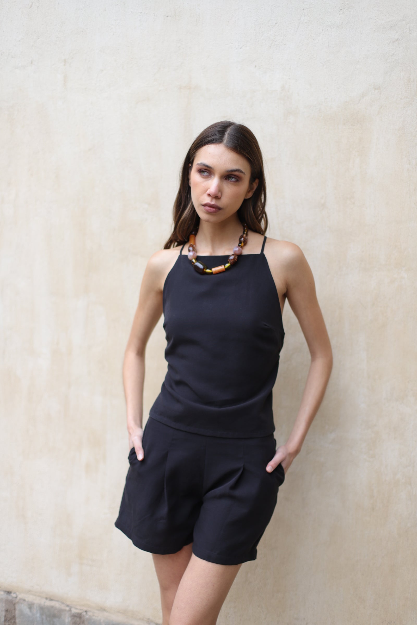 Blusa Tania Negra – Marina Mia